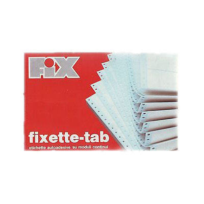 ETICHETTE FIX TAB 89x36 PZ5000 | Pianeta Cancelleria