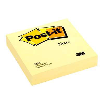 BLOCCO POST-IT 10x10 5635 50121 | Pianeta Cancelleria